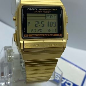 Casio | Jewelry | Model Db38gdf Casio Menwomen Watch Gold Tone | Poshmark
